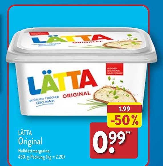 Lätta Original Angebot bei ALDI Nord - 1Prospekte.de