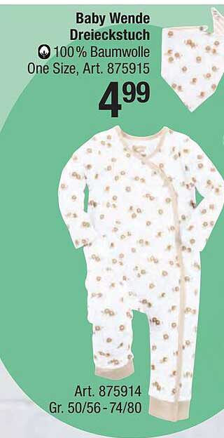 Baby Wende Dreieckstuch Angebot bei AWG Mode - 1Prospekte.de