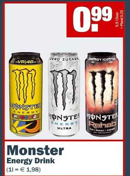 Monster Energy Energrydrink Angebot bei ALDI Nord - 1Prospekte.de