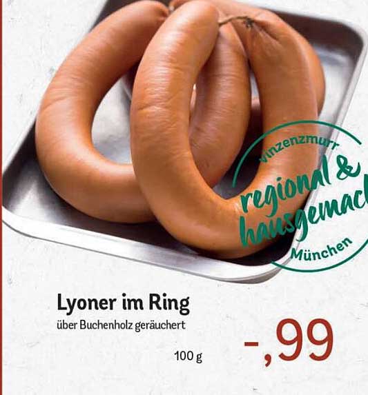 Lyoner Im Ring Angebot bei Feneberg