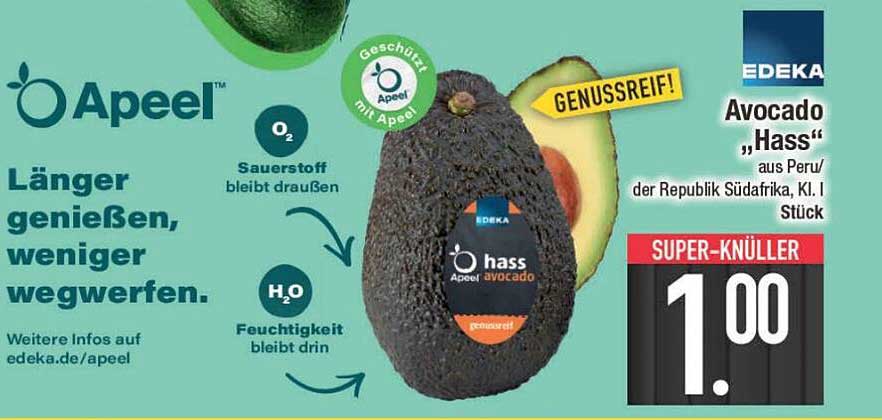 Edeka Avocado „hass“ Angebot bei E Center - 1Prospekte.de
