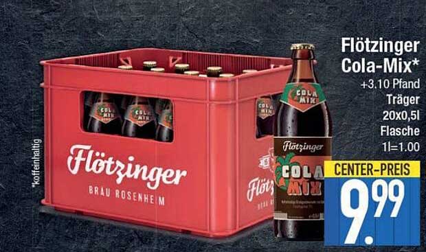 Flötzinger Cola-mix Angebot bei E Center