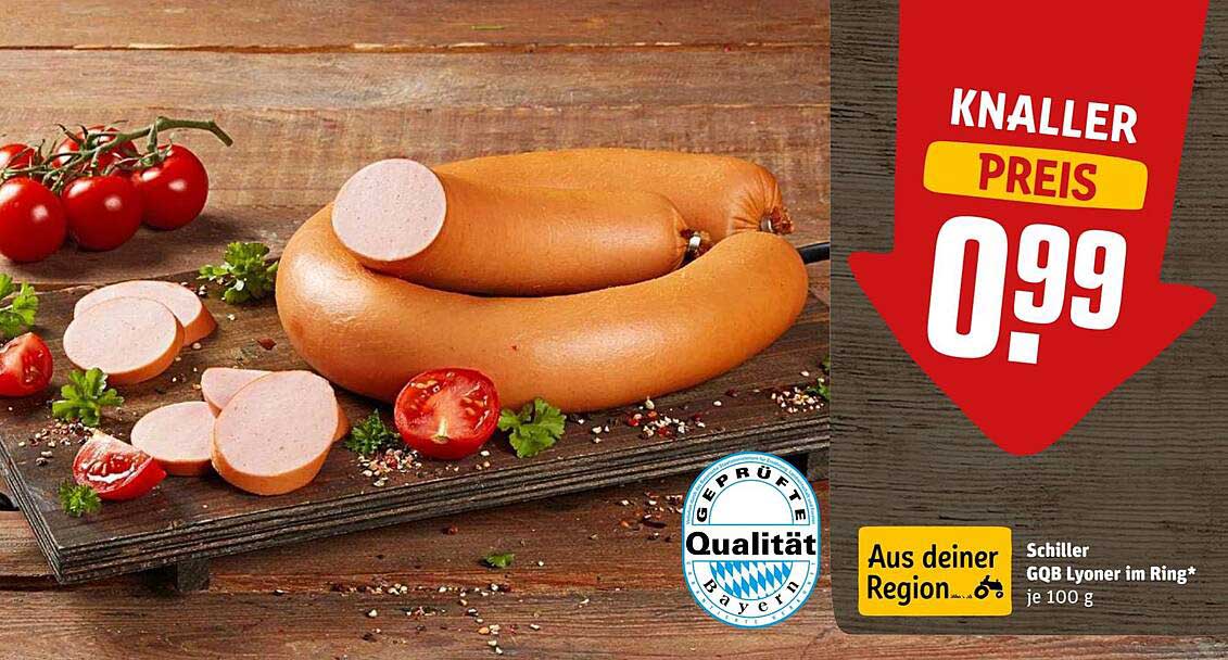 Schiller Gwb Lyoner Im Ring Angebot bei REWE - 1Prospekte.de