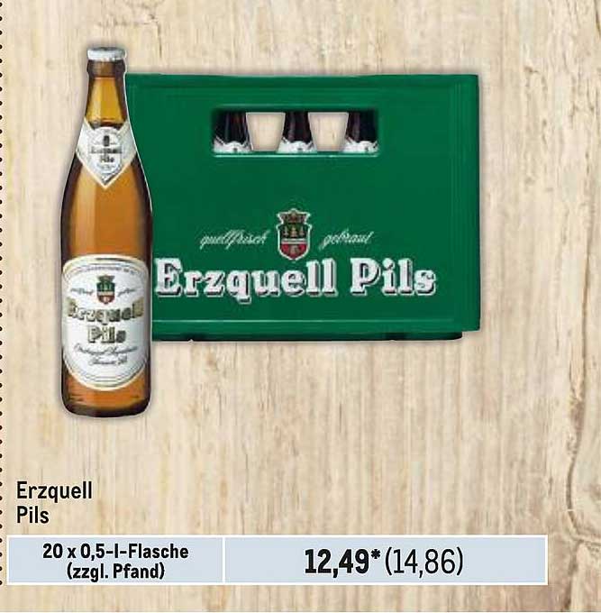 Erzquell Pils Angebot bei METRO - 1Prospekte.de
