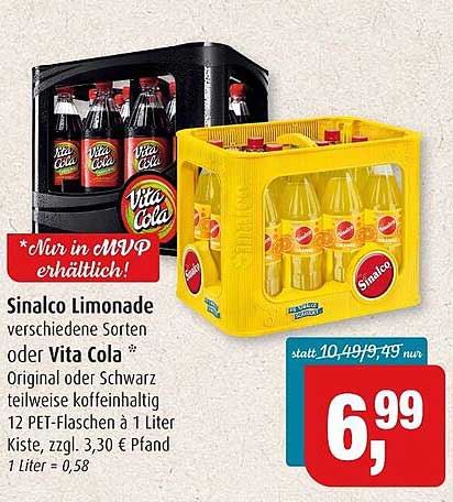 Sinalco Limonade Angebot bei Markant - 1Prospekte.de