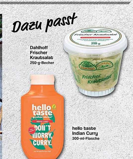Hello Taste Indian Curry Angebot bei Famila Nordwest - 1Prospekte.de