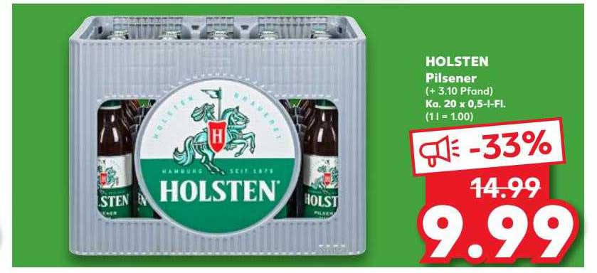 Holsten Pilsener Angebot bei Kaufland - 1Prospekte.de