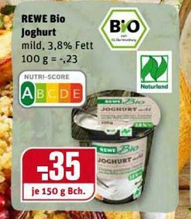Rewe Bio Joghurt Angebot bei REWE Kaufpark - 1Prospekte.de