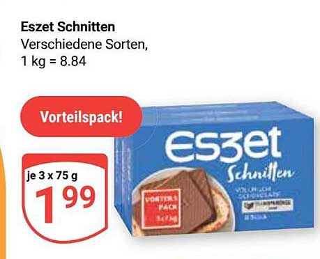 Eszet Schnitten Angebot bei Globus - 1Prospekte.de