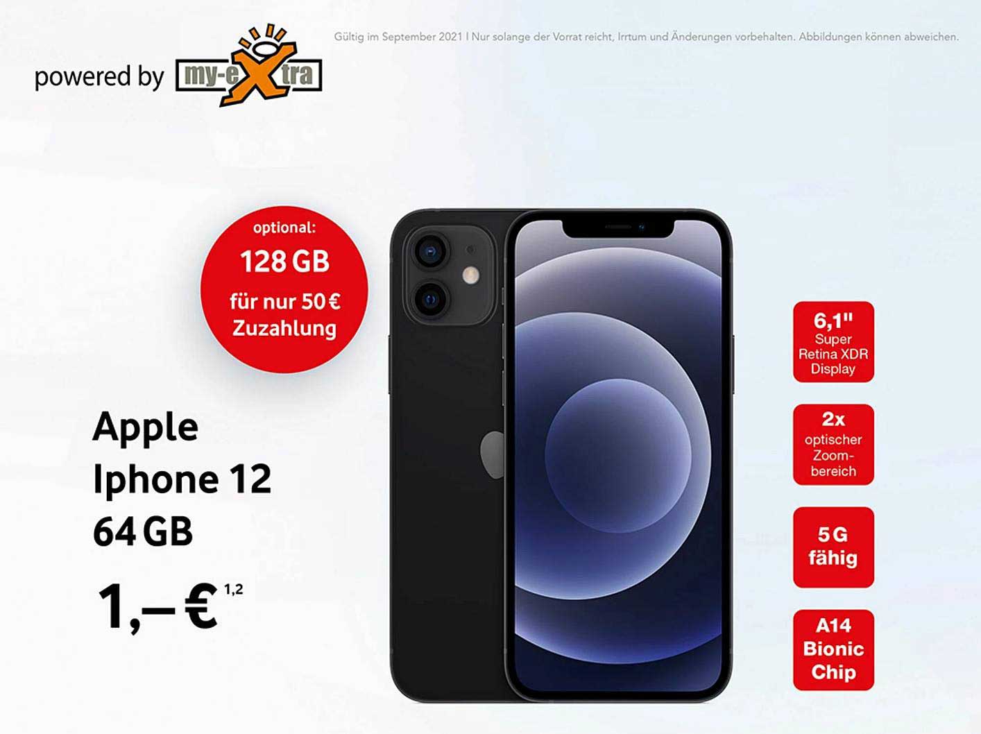 Apple Iphone 12 64gb Angebot bei MyExtra Shop - 1Prospekte.de