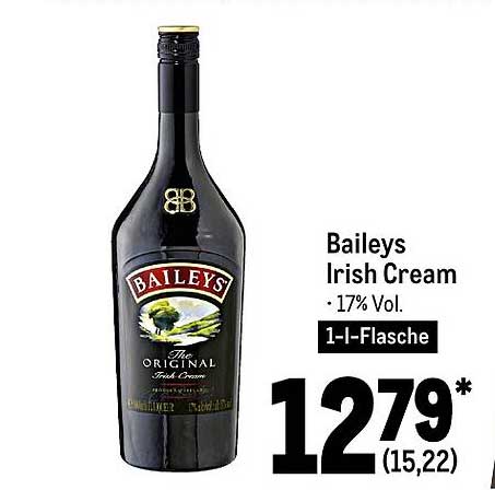 Baileys Irish Cream Angebot bei METRO - 1Prospekte.de