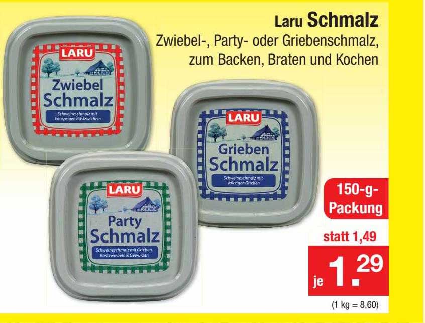 Laru Gänse-oder Griebenschmalz Angebot bei REWE - 1Prospekte.de
