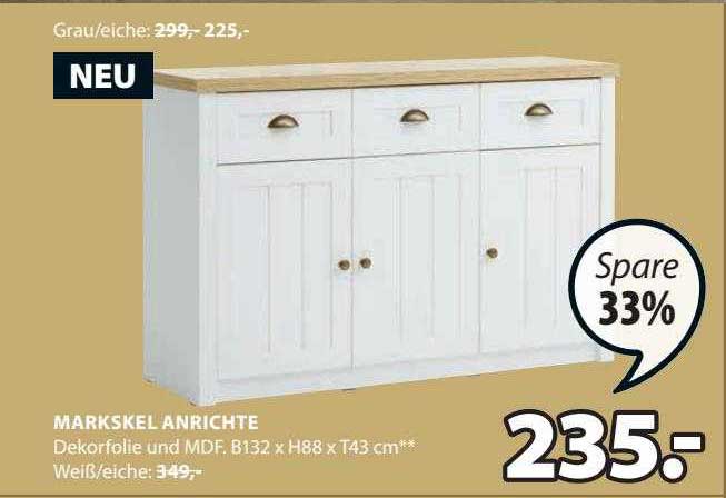 Markskel Anrichte Angebot bei Jysk - 1Prospekte.de