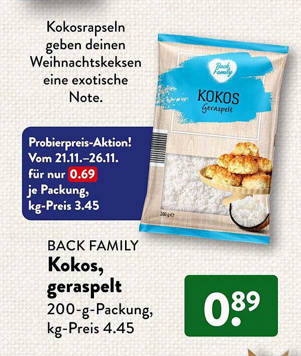 Back Family Schokodekor-sortiment Angebot bei ALDI sud
