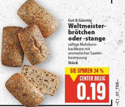 Harry Weltmeister Chia Brötchen Angebot bei Multi Markt
