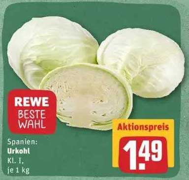 Rewe Beste Wahl Urkohl Angebot bei REWE - 1Prospekte.de