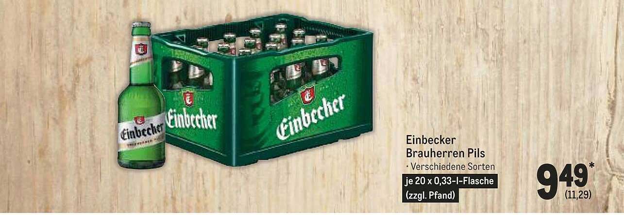 Einbecker Brauherren Pils Angebot bei METRO
