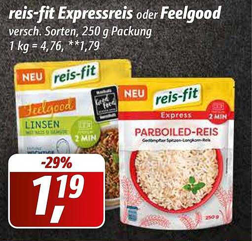 Reis-fit Expressreis Oder Feelgood Angebot bei Simmel