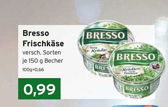 Bresso Frischkäse Angebot bei CAP Markt - 1Prospekte.de