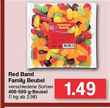 Red Band Family Beutel Angebot bei Famila Nordwest - 1Prospekte.de