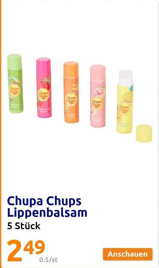 Chupa Chups Lippenbalsam Angebot Bei Action 1prospektede