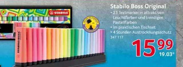 Stabilo Boss Original Angebot bei Selgros - 1Prospekte.de