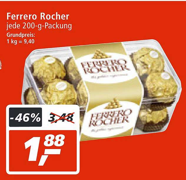 Ferrero Rocher Angebot bei Real - 1Prospekte.de