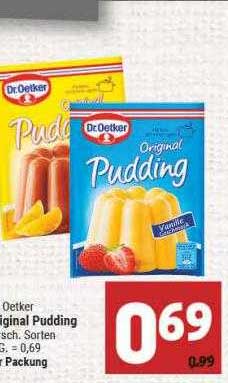 Dr. Oetker Original Pudding Angebot bei Marktkauf - 1Prospekte.de