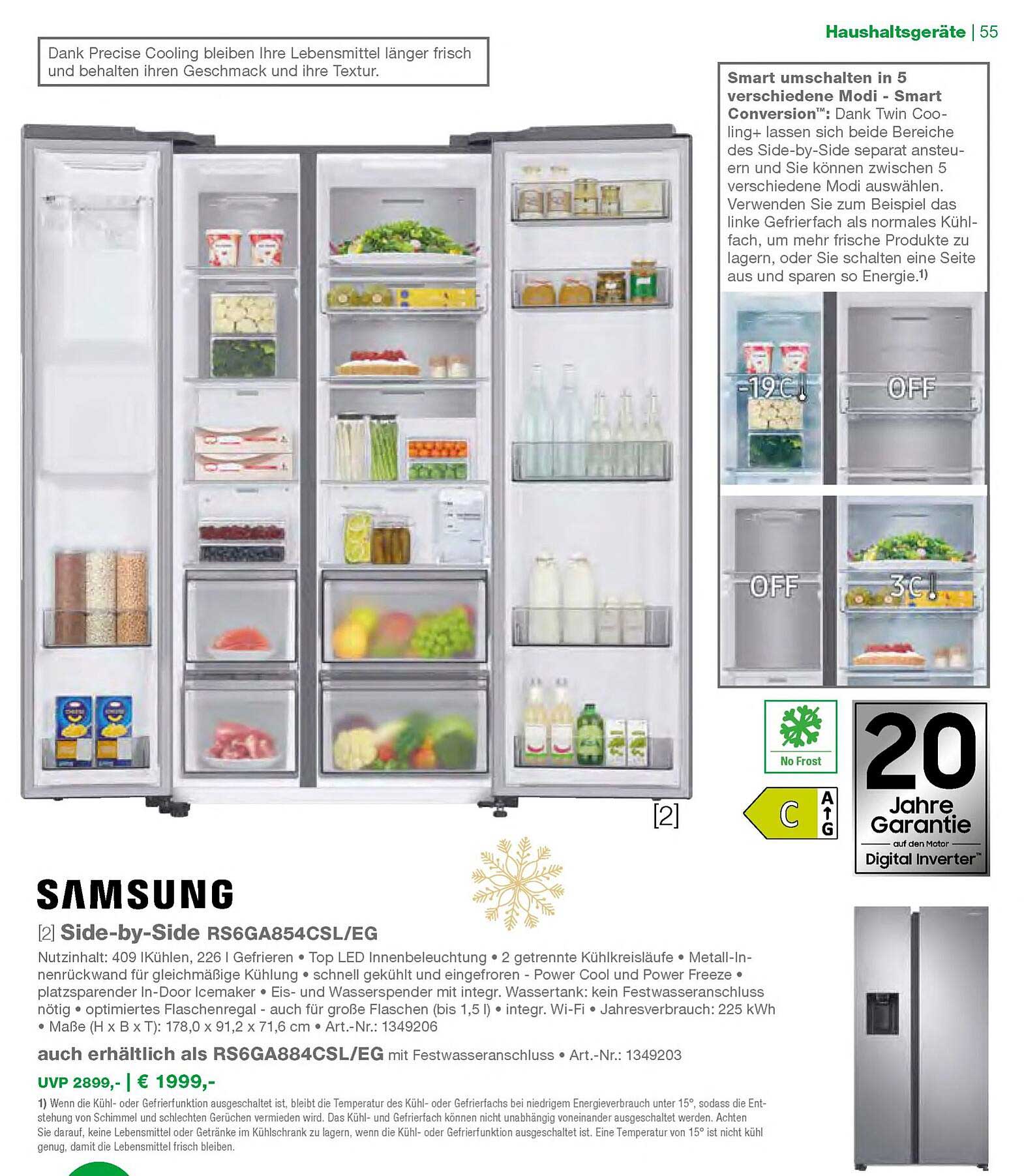 Samsung Rs 6 Ga 8521 B1 Side-by-side Angebot bei Media Markt