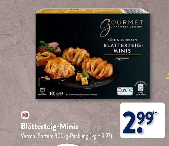 Blatterteig-minis Angebot bei ALDI Nord - 1Prospekte.de