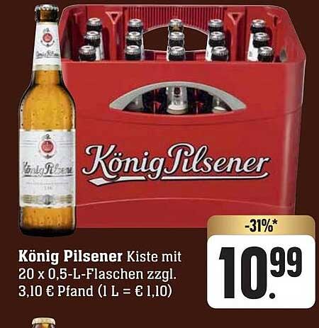 Konig Pilsener Angebot bei Scheck-in-Center - 1Prospekte.de