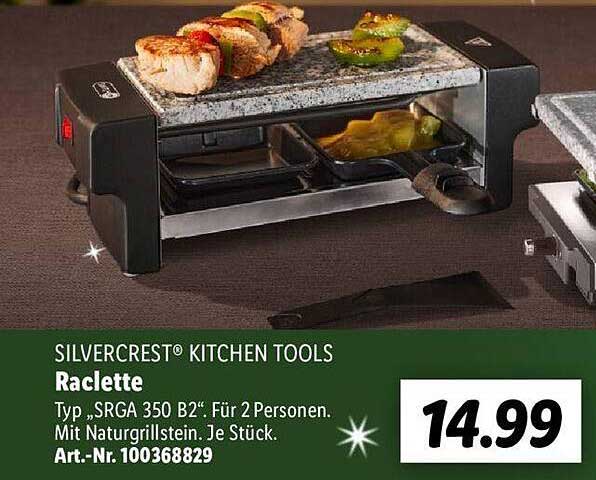 Silvercrest Kitchen Tools Raclette Angebot bei Lidl - 1Prospekte.de