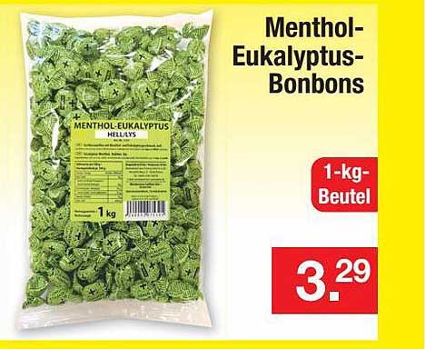 Menthol-eukalyptus-bonbons Angebot bei Zimmermann