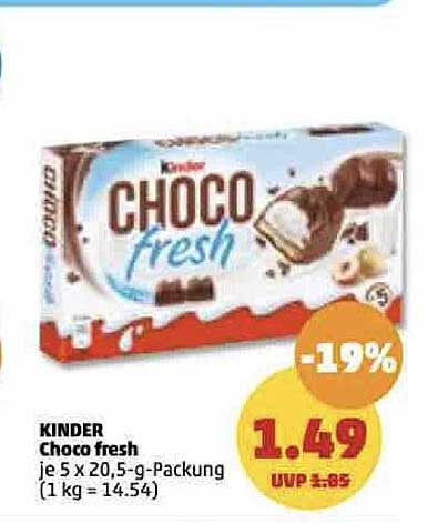 Kinder Choco Fresh Angebot bei Penny - 1Prospekte.de