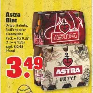 Astra Bier Angebot bei Trinkgut - 1Prospekte.de