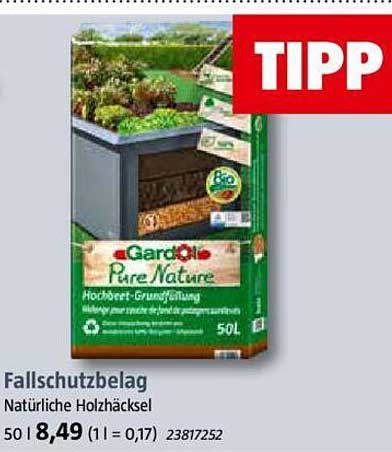 Gardol Pure Nature Fallschutzbelag Angebot bei Bauhaus - 1Prospekte.de