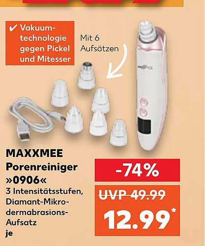 Maxxmee Porenreiniger „0906“ Angebot bei Kaufland - 1Prospekte.de