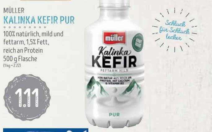 Müller Kalinka Kefir Pur Angebot bei Edeka Struve - 1Prospekte.de