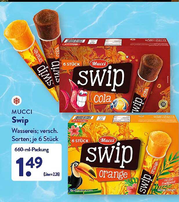 Mucci Tricolor Eiskrem Angebot bei ALDI Nord