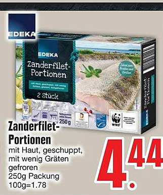 Edeka Zanderfilet Angebot bei EDEKA - 1Prospekte.de