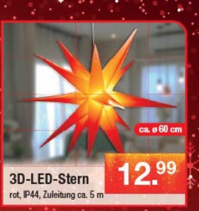 3d-led-stern Angebot bei Zimmermann - 1Prospekte.de