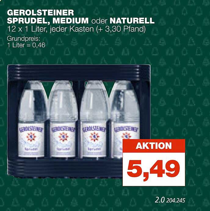Gerolsteiner Sprudel, Medium Oder Naturell Angebot bei Real - 1Prospekte.de