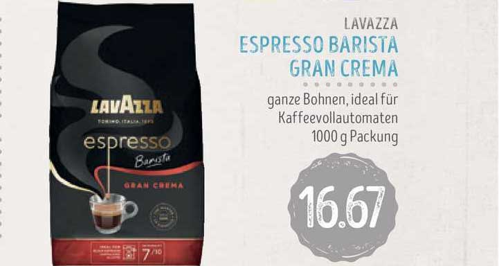 Lavazza Espresso Barista Gran Crema Angebot bei Edeka Struve ...