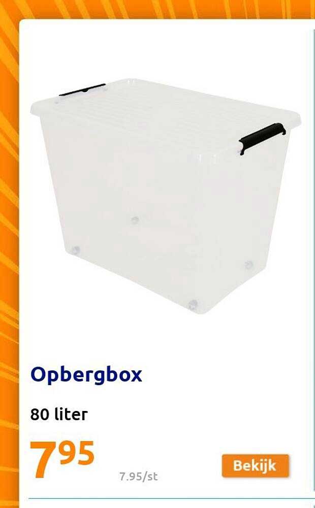 Opbergbox Angebot bei Action - 1Prospekte.de