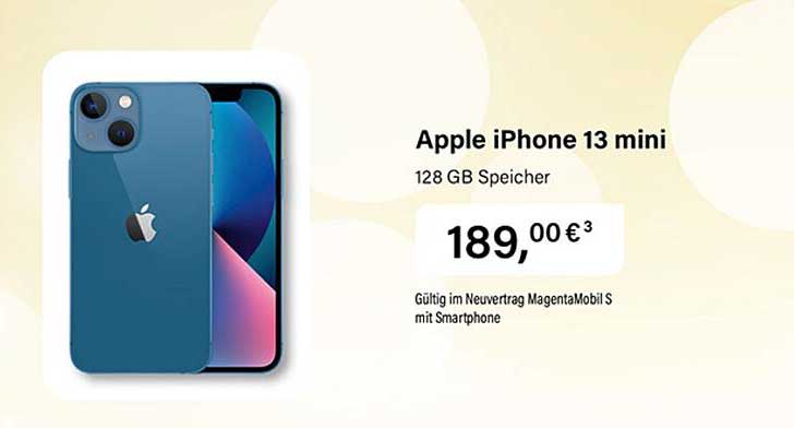 Apple Iphone 13 Mini Angebot bei MyExtra Shop - 1Prospekte.de