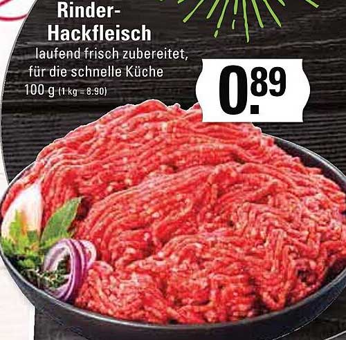 Rinder-hackfleisch Angebot bei Meyer's Frischemarkt - 1Prospekte.de