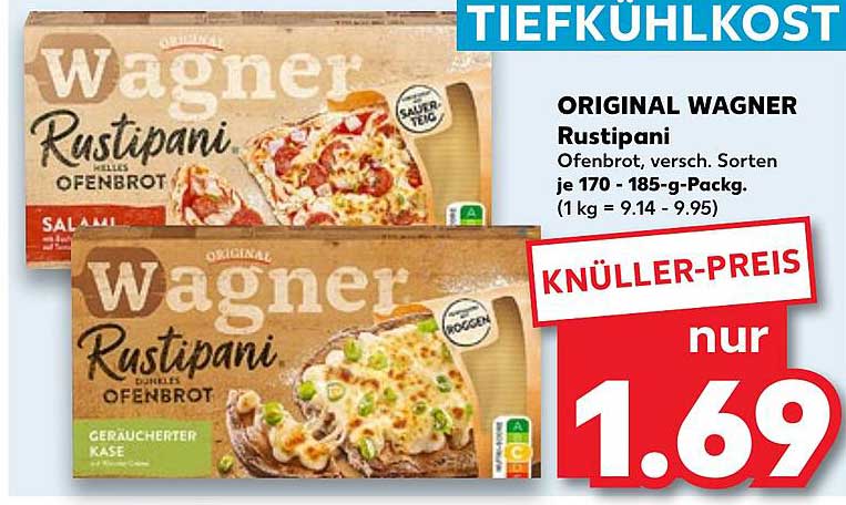 Original Wagner Ernst Wagners Original Angebot bei Globus - 1Prospekte.de