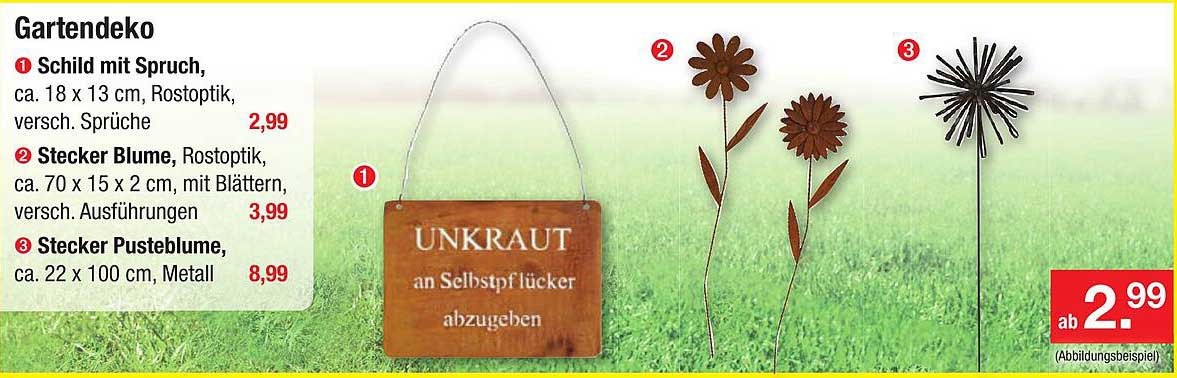 Gartendeko Angebot bei Zimmermann - 1Prospekte.de