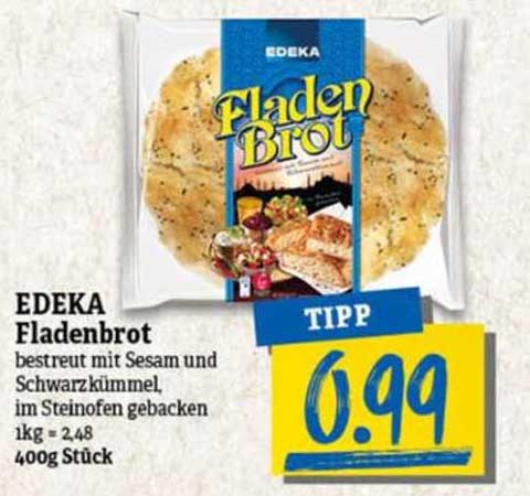 Edeka Fladenbrot Angebot bei Nah & gut - 1Prospekte.de