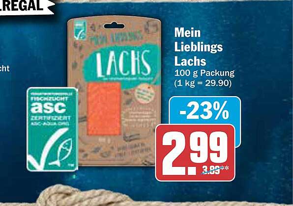 Krone Bio Lachs Angebot bei EDEKA
